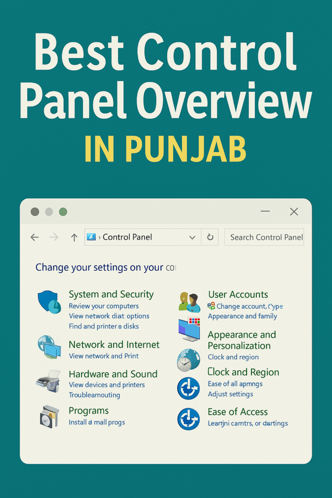 Best Control Panel Overview in Punjab